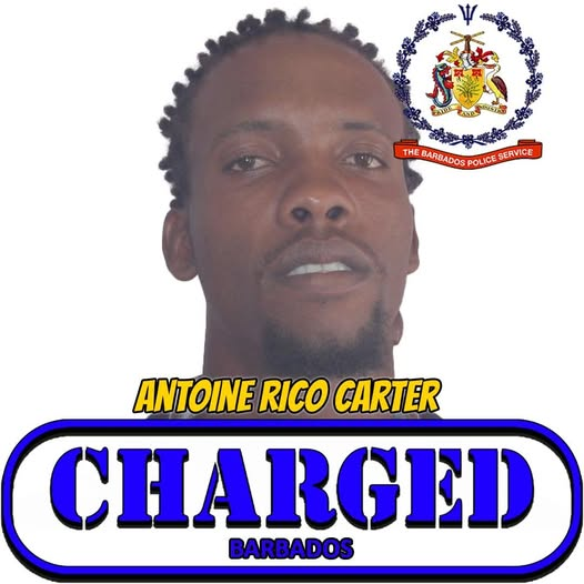 Arrested and Charged: Antoine Rico Carter – Barbados Crime Blog