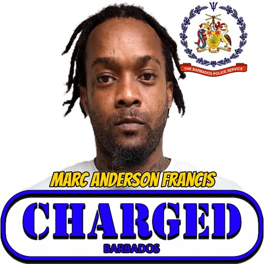 Arrested and Charged: Marc Anderson Francis – Barbados Crime Blog